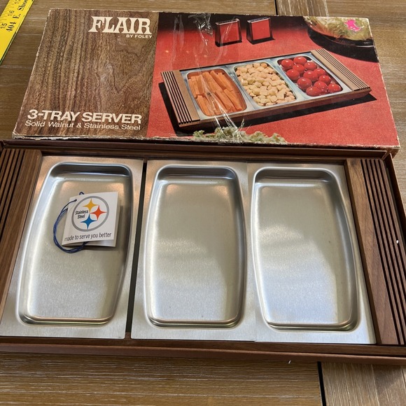Foley + Corinna | Kitchen | Vintage Nos Flair By Foley Triple Server ...